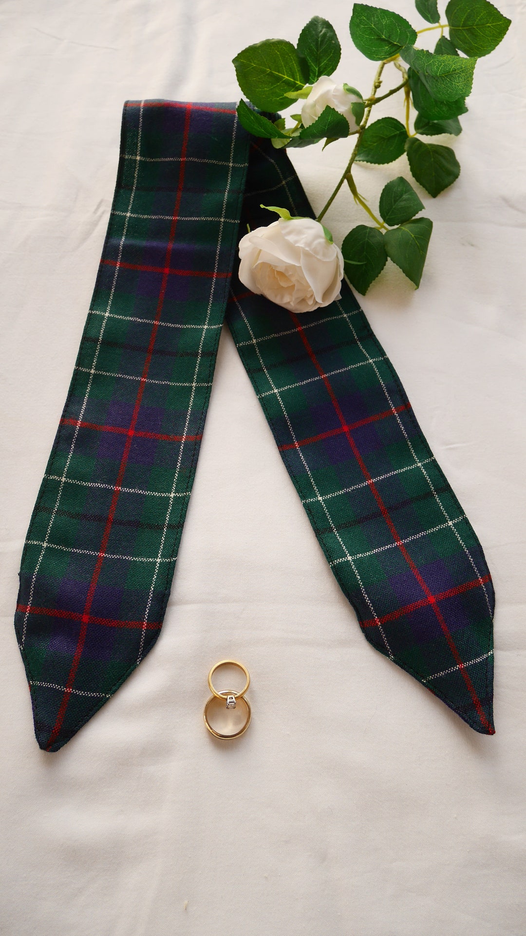 Tartan Handfasting Ribbon DUNCAN MODERN - Etsy UK