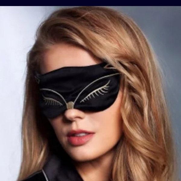 Gothic Sleep Mask - Etsy