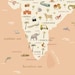 Illustrated Map of India - India Map | India Poster | India Travel ...