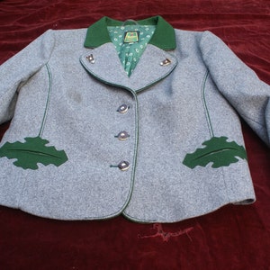 Traditional Austrian Tiroler Jacket, Blazer, Wool, Bekla - Etsy