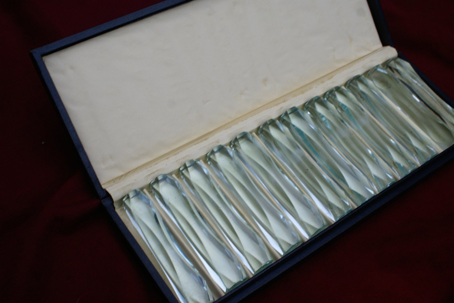 Vintage Set of 12 Vintage Knife Rests in Their Box - Etsy