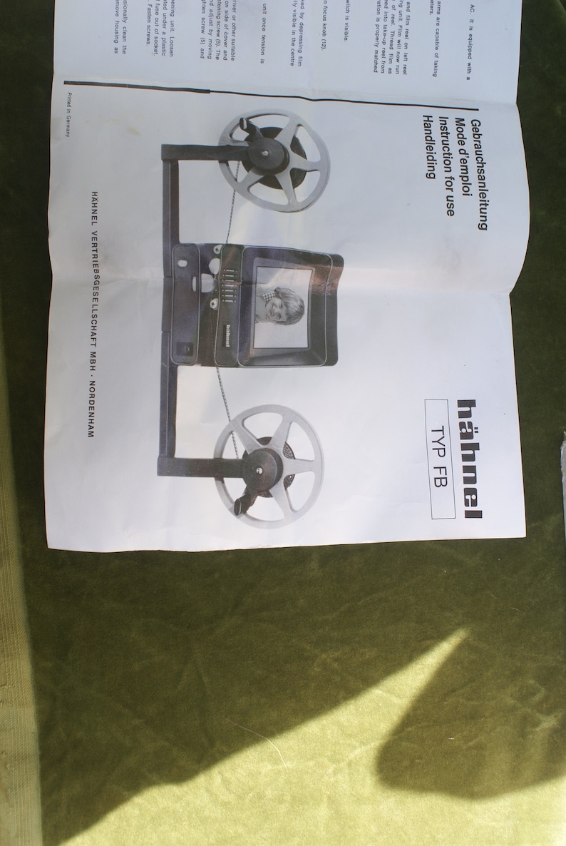 Vintage Super 8 Mm and Super 8 Film Editor/viewer Hahnel FB1000 - Etsy