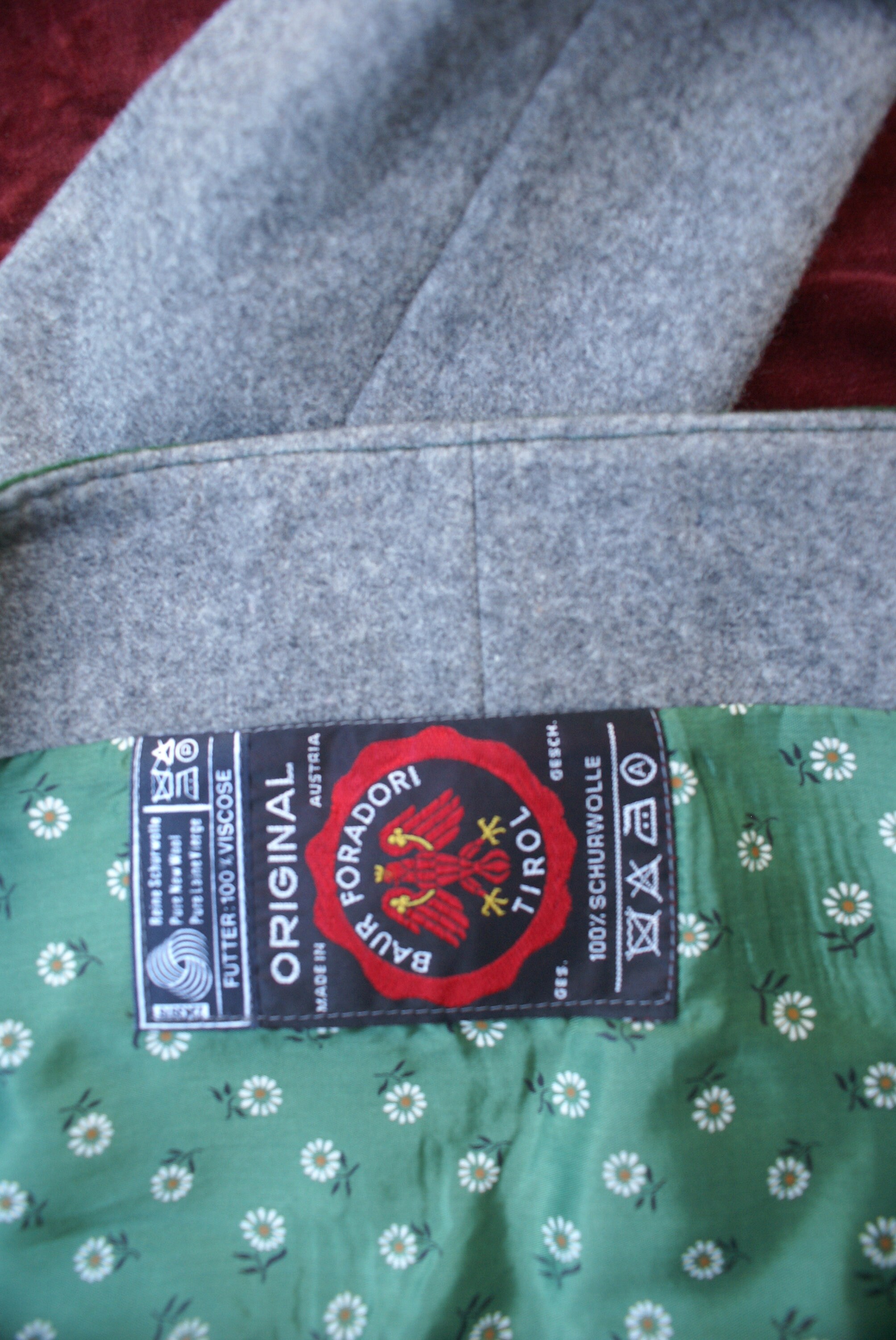Traditional Austrian Tiroler Jacket, Blazer, Wool, Bekla - Etsy