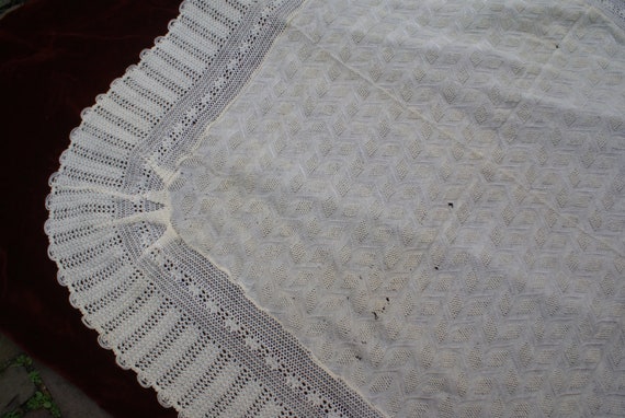 Rare, Antique Dutch traditional costume scarf, shawl - Gem