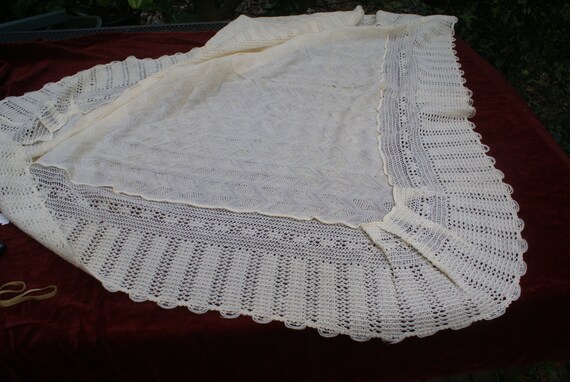 Rare, Antique Dutch traditional costume scarf, shawl - Gem