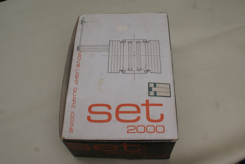 Vintage Set 2000 Qurtz Movie Lights, 2 X 1000 Watt - Etsy