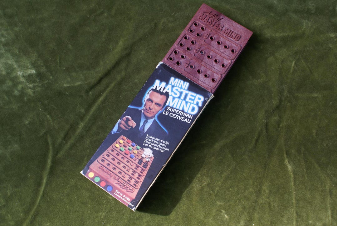 Vintage Mini Mastermind, Pocket Version, Travel Game - Etsy