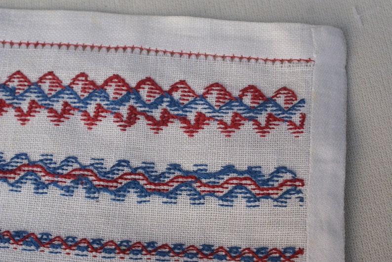 Great Dutch Sampler, Cross Stitch and Hem Lines, 19th Century - Etsy