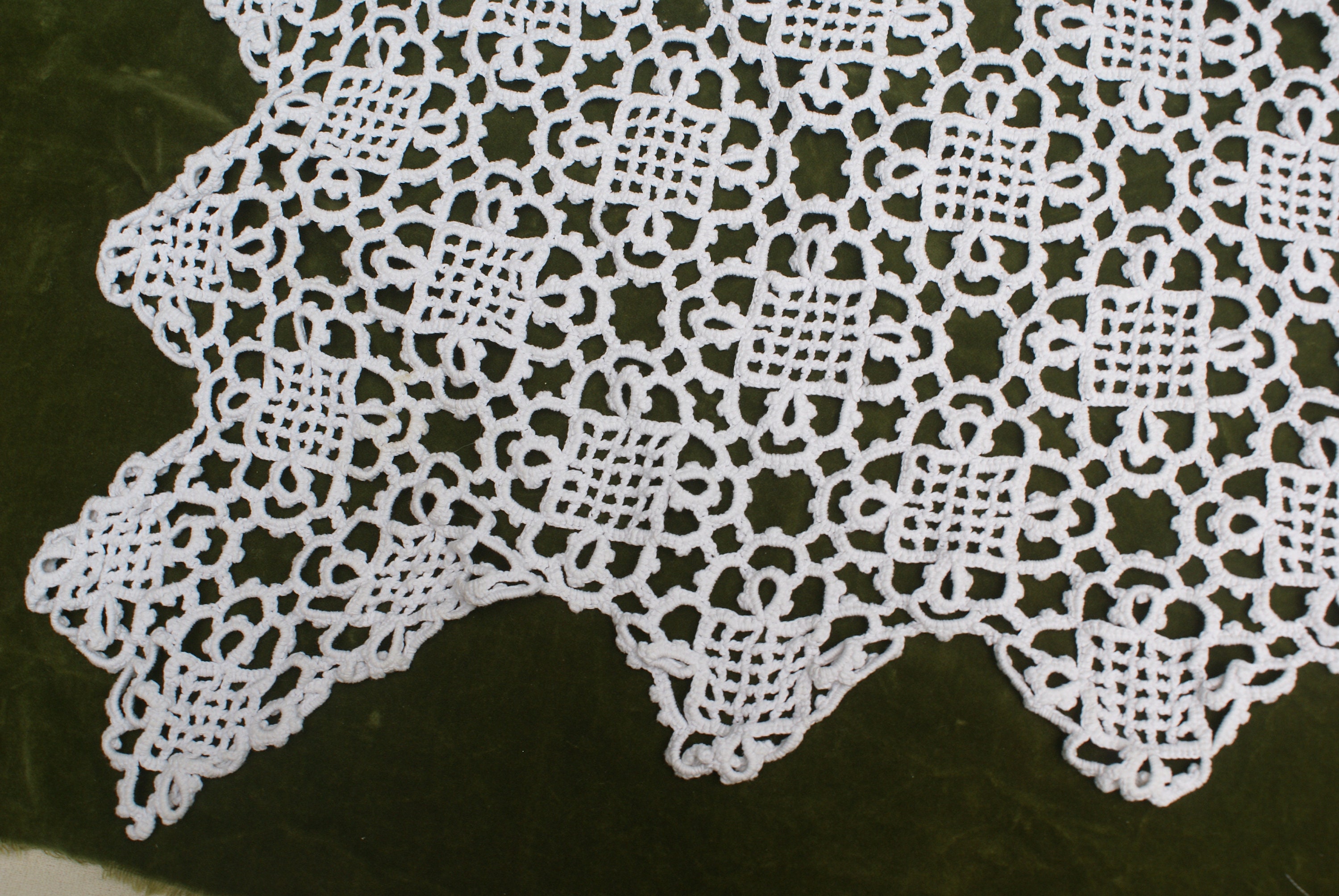 Old Dutch Lacy Pattern Hand Crocheted Bedspreasd, White Cotton - Etsy