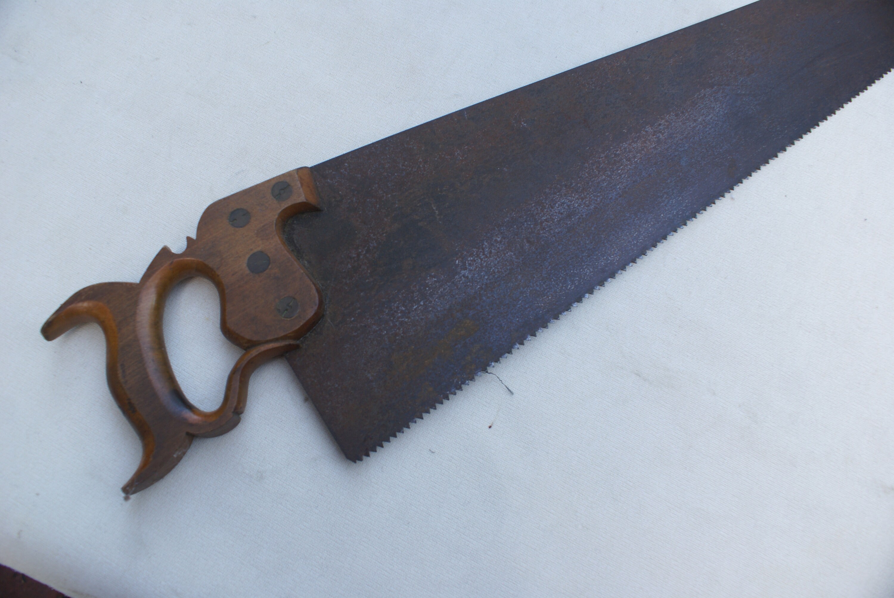 Vintage Waranted Superior Hand Saw, Decorative - Etsy