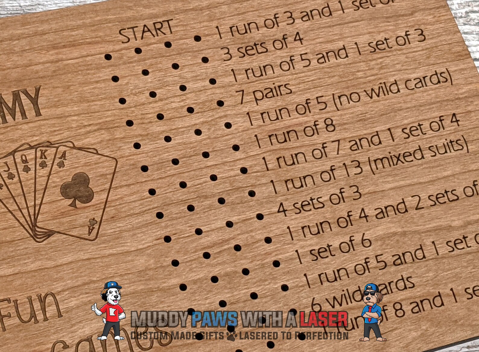 Montana Absolute Frustration Rummy 2 to 4 Player Card Game - Etsy