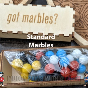 Pick Your Own Colors - 60 Solid Color Marbles 9/16" W/laser Engraved ...