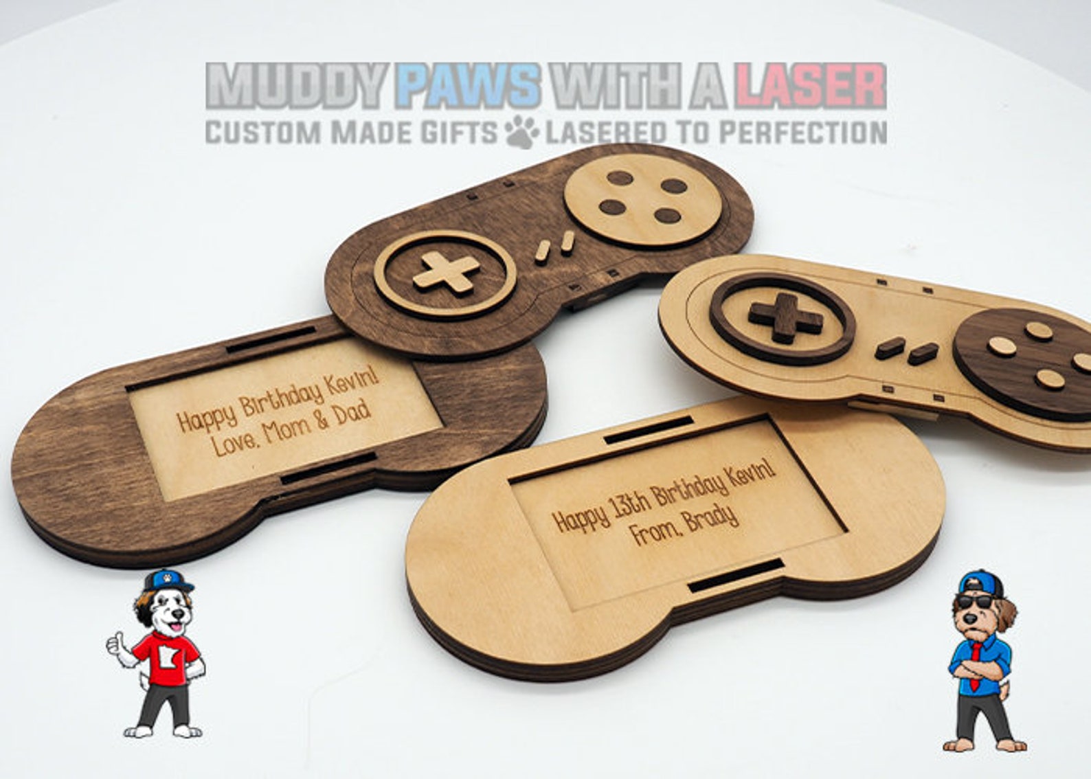 Gaming Controller Gift Card Holder - Hide Your Cash - Display on Your ...