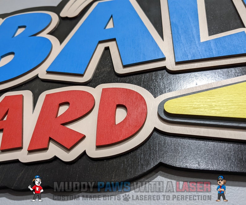 Pinball Wizard Laser Engraved 3D Wood Sign - 2 Styles - Arcade Game ...