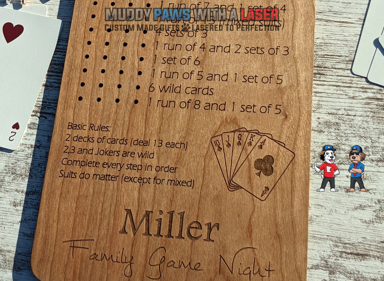 Absolute Frustration Rummy 2 to 4 Player Card Game Family - Etsy