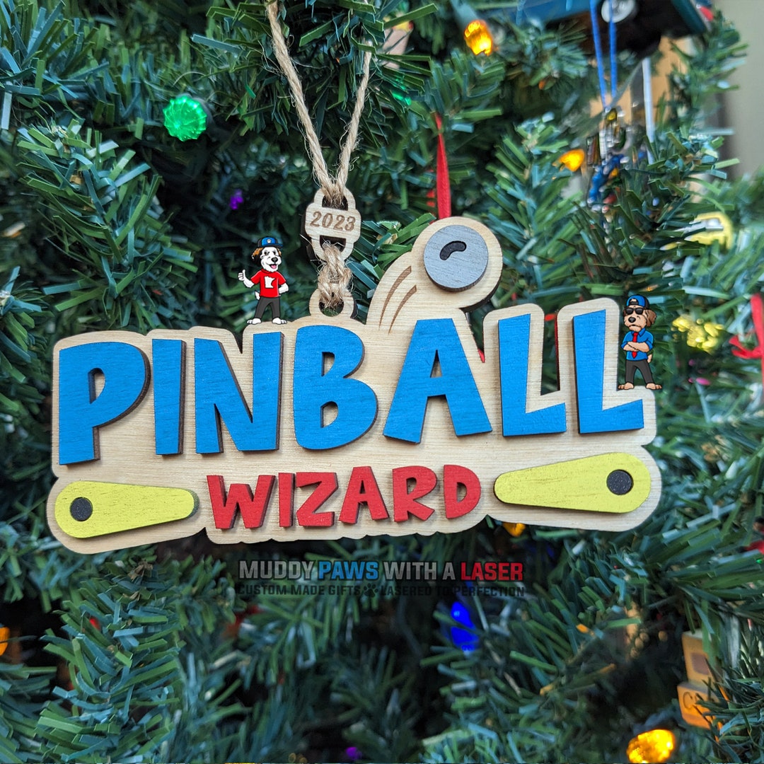 Miniature Pinball Wizard Christmas Ornament! Santa Xmas Stocking ...
