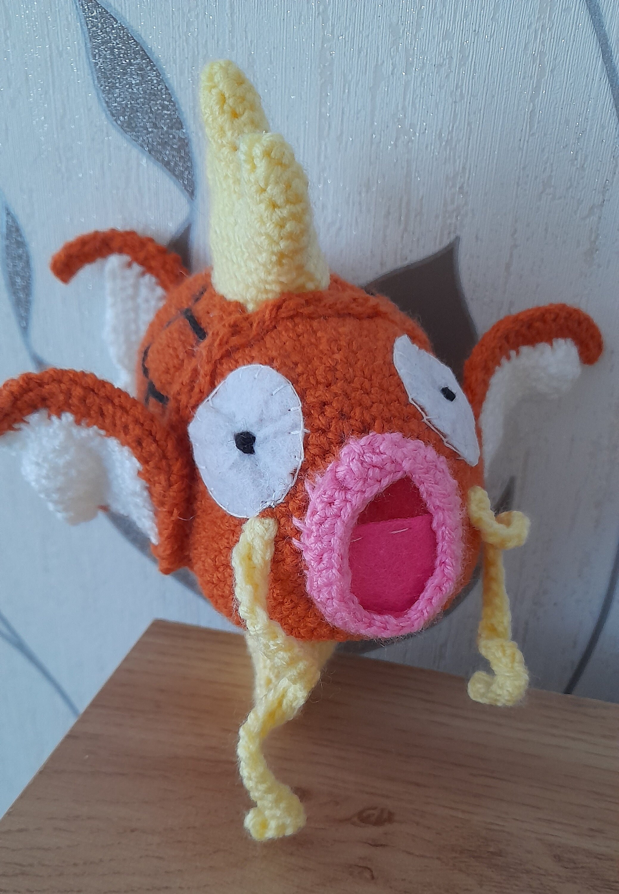 Magikarp Pokémon Pokemon Amigurumi Crochet Knit Art Doll Toy - Etsy