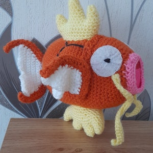 Magikarp Pokémon Pokemon Amigurumi Crochet Knit Art Doll Toy - Etsy