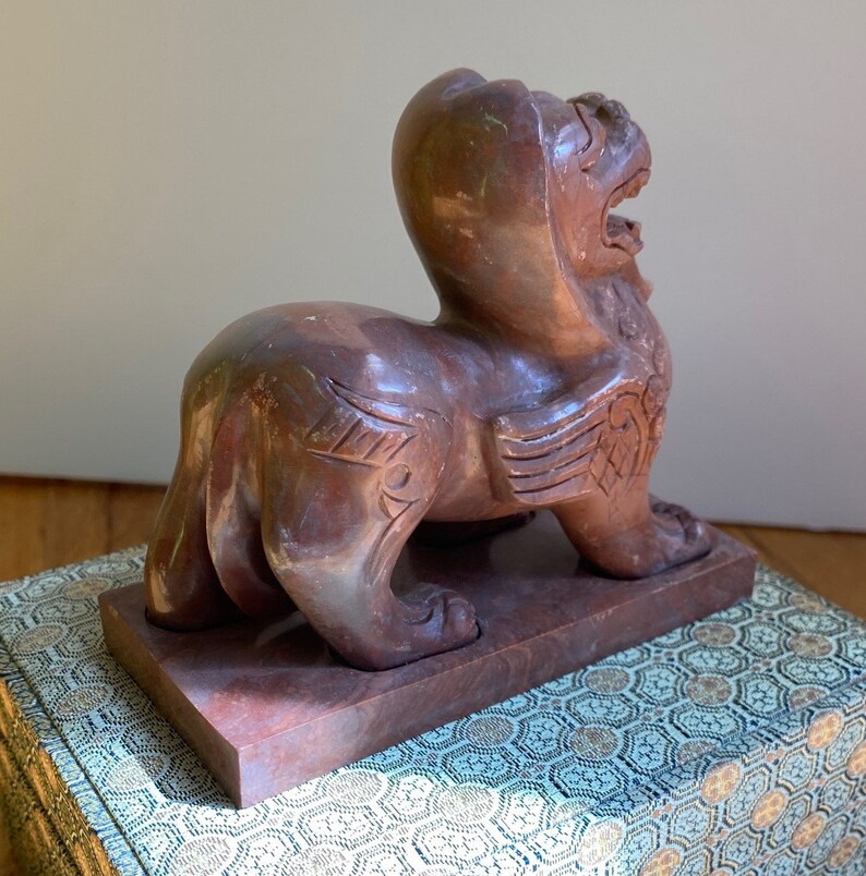 Fossil Stone Pixiu bìxié Mythical Creature Antique Chinese - Etsy