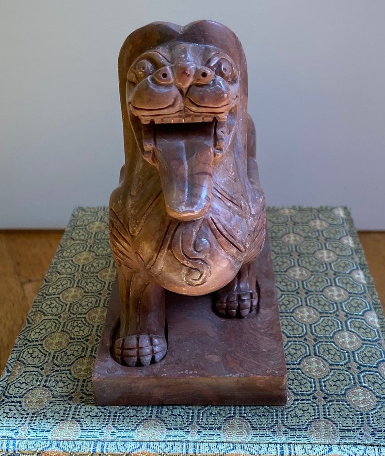 Fossil Stone Pixiu bìxié Mythical Creature Antique Chinese - Etsy