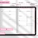 Pink Digital Planner for Ipad, Start Weekly Sunday & Monday, Daily ...