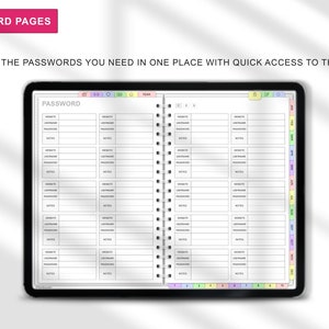 2025 Digital Planner for Ipad, Notability and Goodnotes Compatible ...