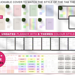 2025 Digital Planner for Ipad, Notability and Goodnotes Compatible ...