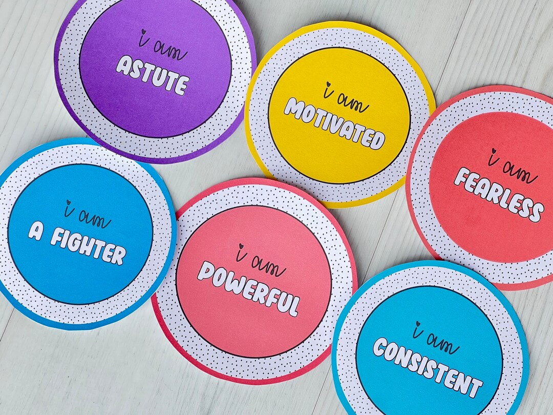 Affirmation Cards Positive Affirmation Station Positive Quote Flash ...