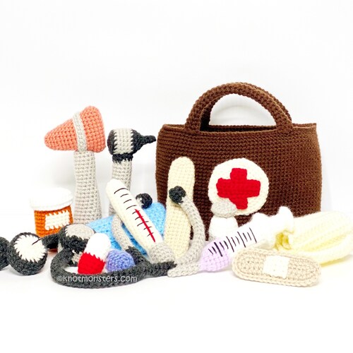 Medical medic Crochet Bag PATTERN ONLY PDF - Etsy