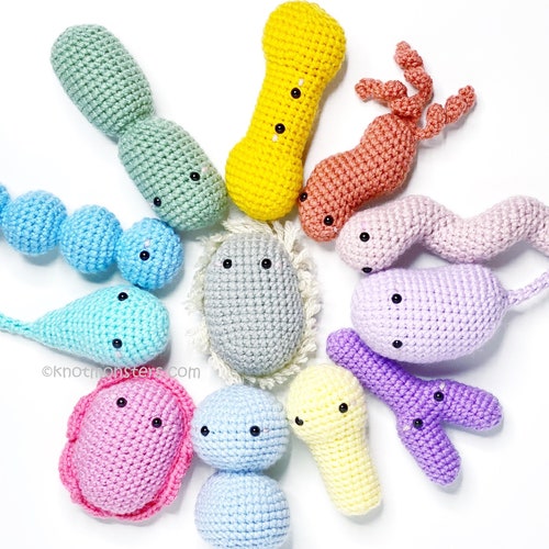 Bacteriophage Crochet Pattern PATTERN ONLY PDF Download - Etsy