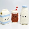 Milk Carton Jug Glass of Crochet Pattern! PATTERN ONLY! PDF Download ...