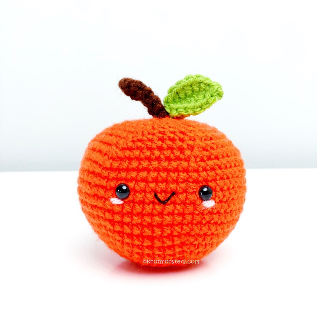 Orange Crochet Pattern! PATTERN ONLY! PDF Download Amigurumi Beginner ...