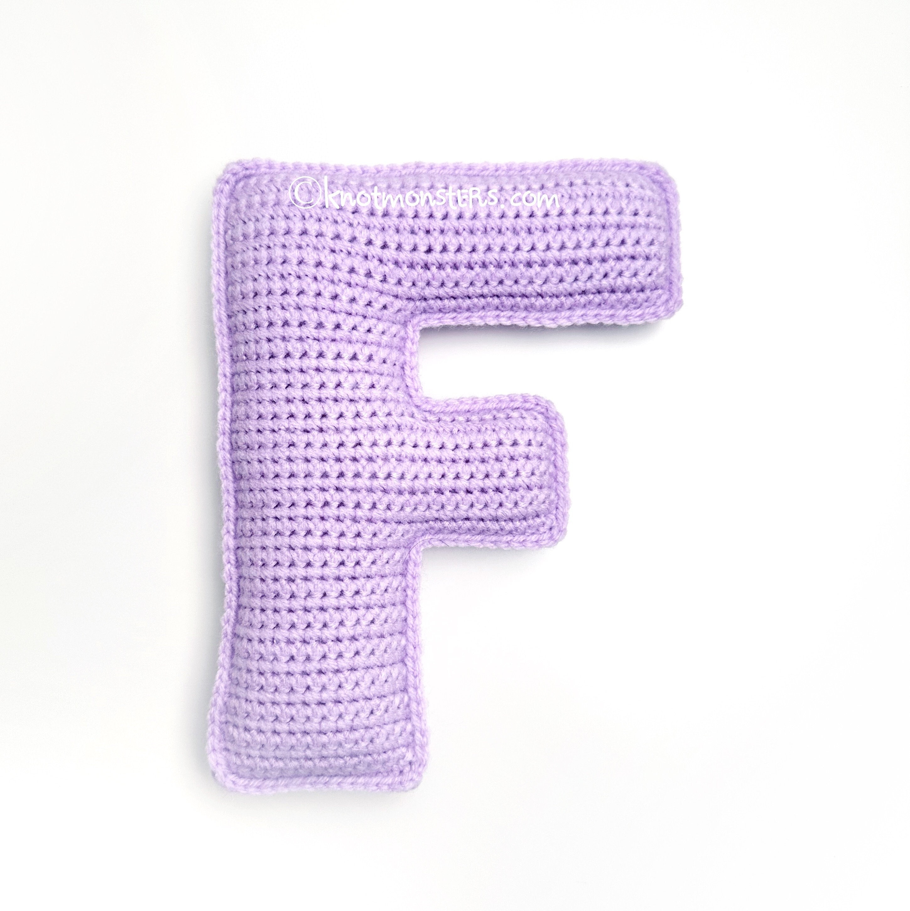 Letter F Crochet PATTERN ONLY! PDF Download Amigurumi Instructions ...