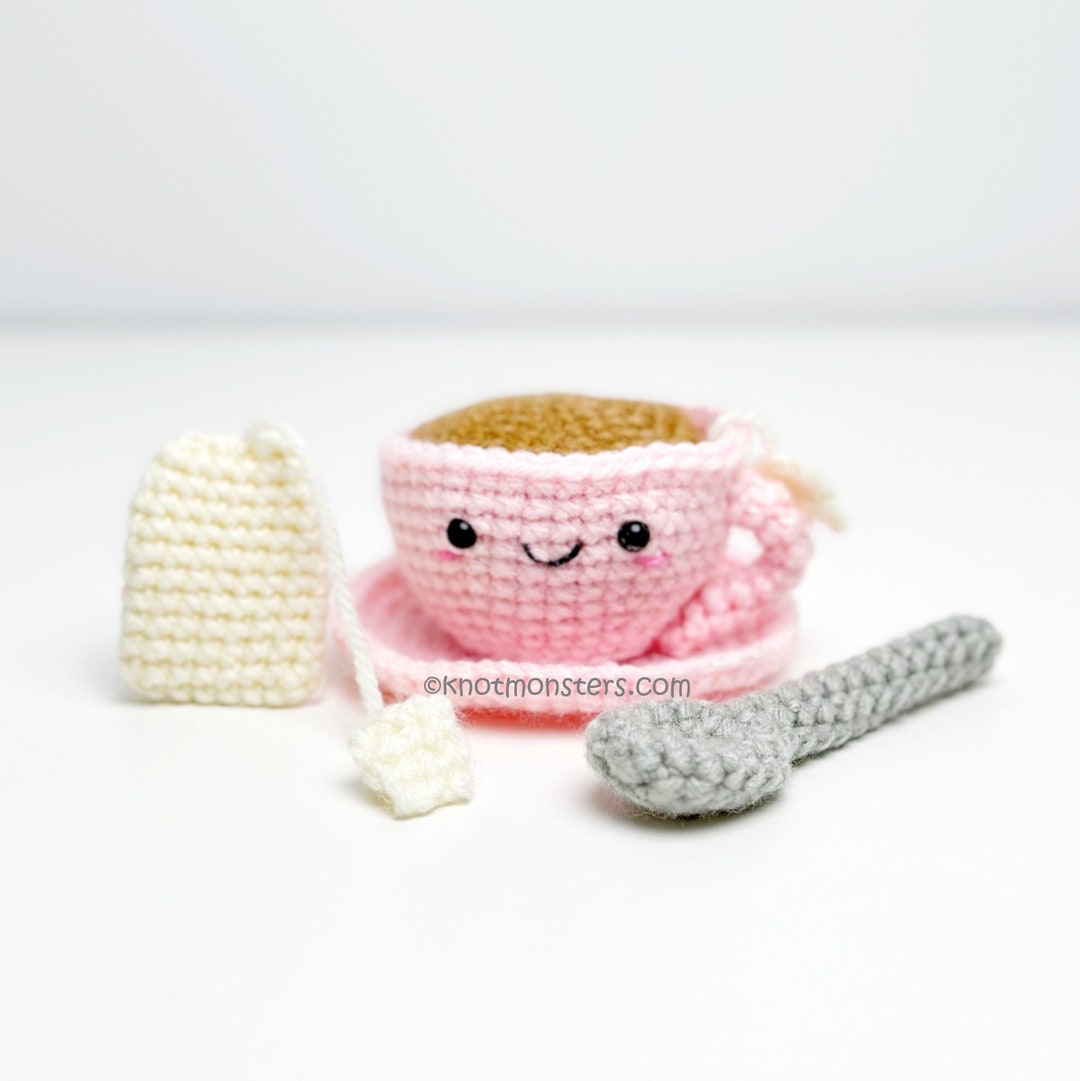 Tea Cup Crochet Pattern! PATTERN ONLY! PDF Download Amigurumi Beginner ...