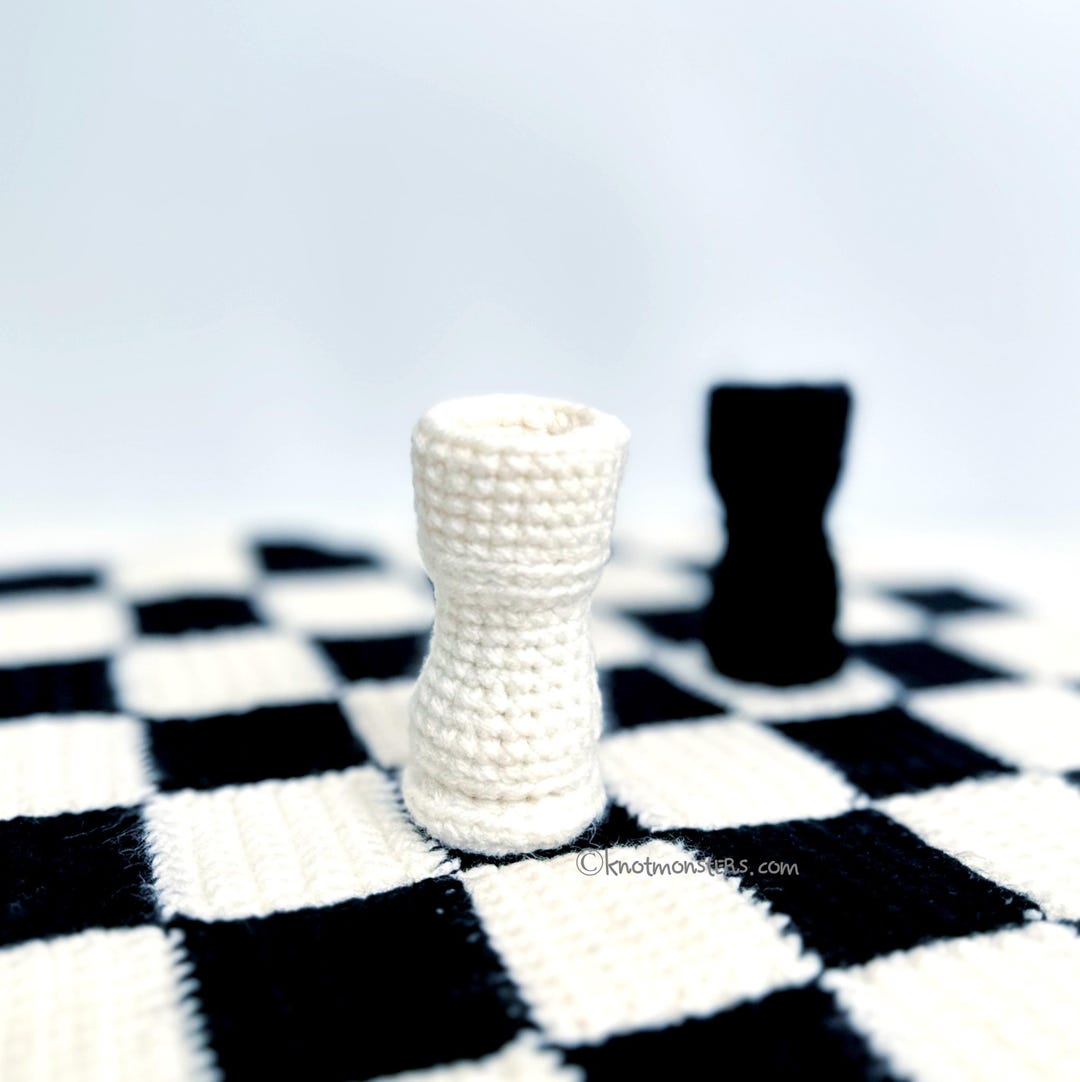 Rook Chess Piece Crochet Pattern! PATTERN ONLY! PDF Download Amigurumi ...