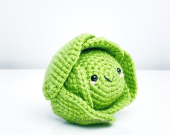 Lettuce Cabbage Crochet Pattern PATTERN ONLY PDF Download - Etsy