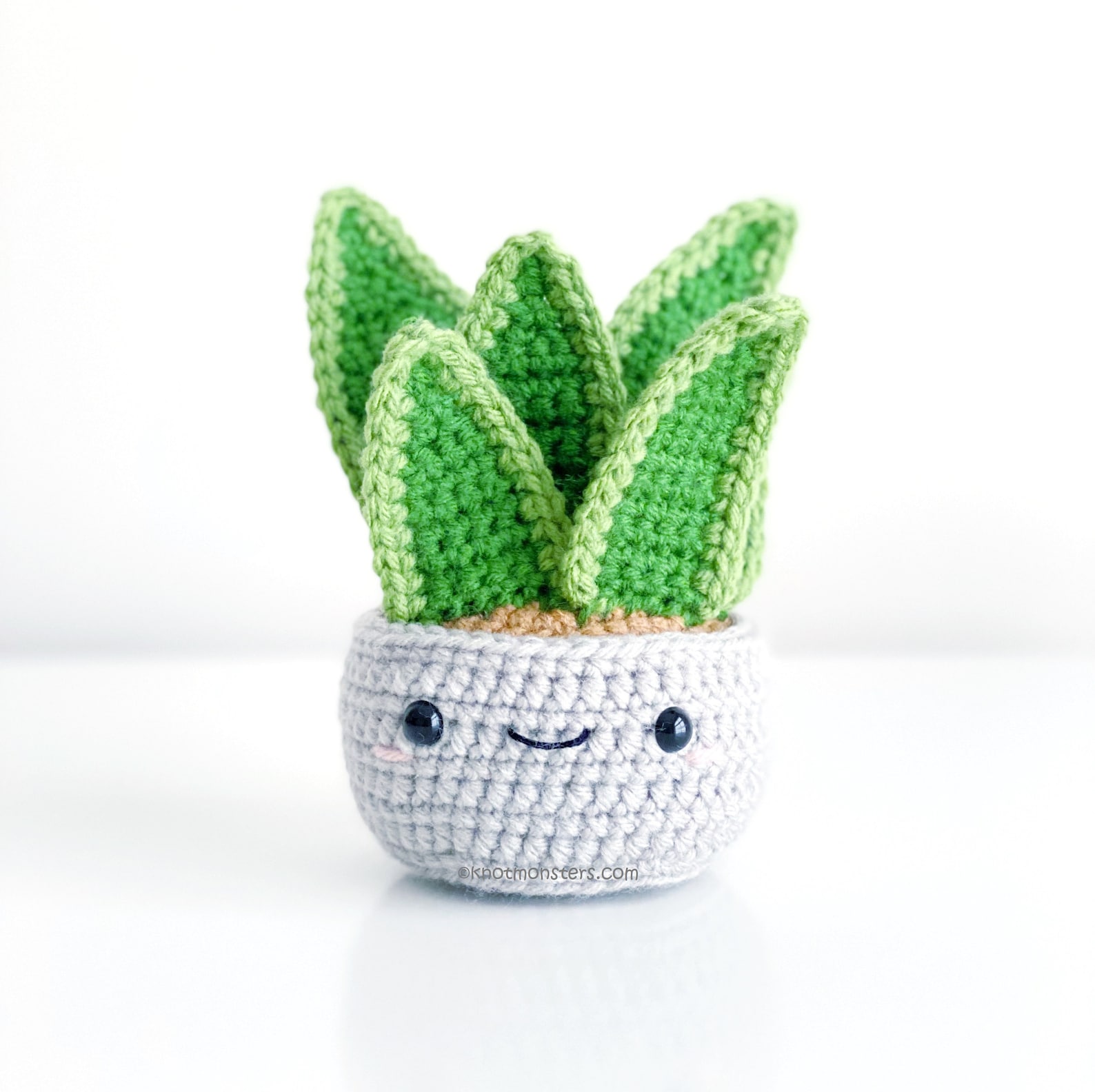 Snake Plant Sansevieria Crochet Pattern! PATTERN ONLY Instant DOWNLOAD ...