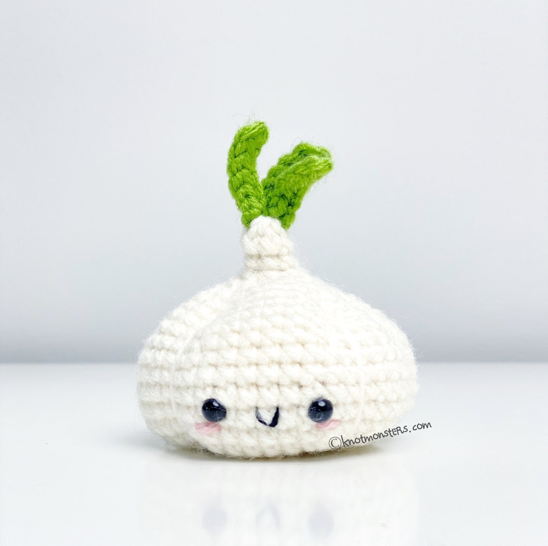 Garlic Clove Crochet Pattern! PATTERN ONLY! PDF Download Amigurumi ...