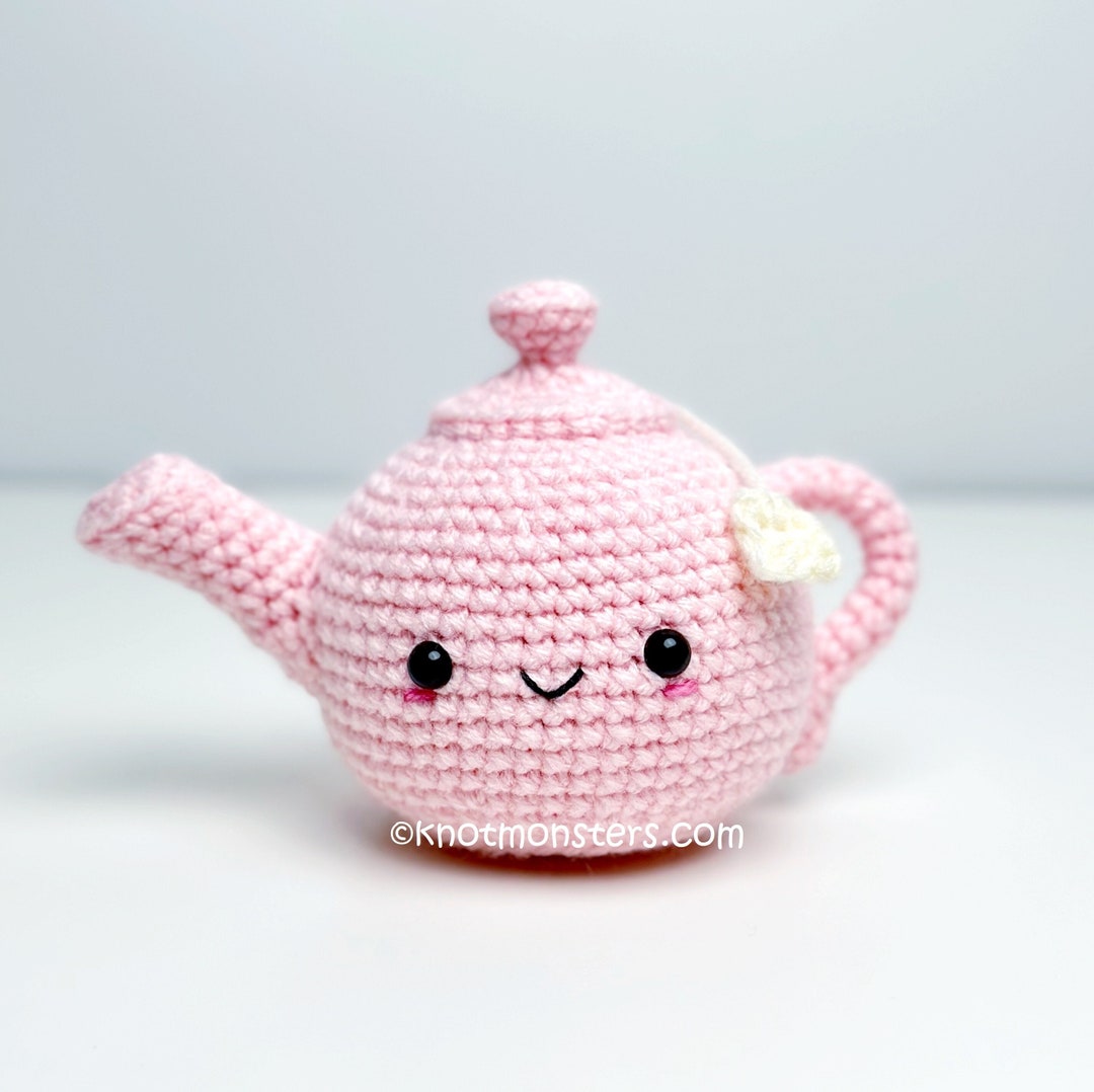 Teapot Crochet Pattern! PATTERN ONLY! PDF Download Amigurumi Beginner ...