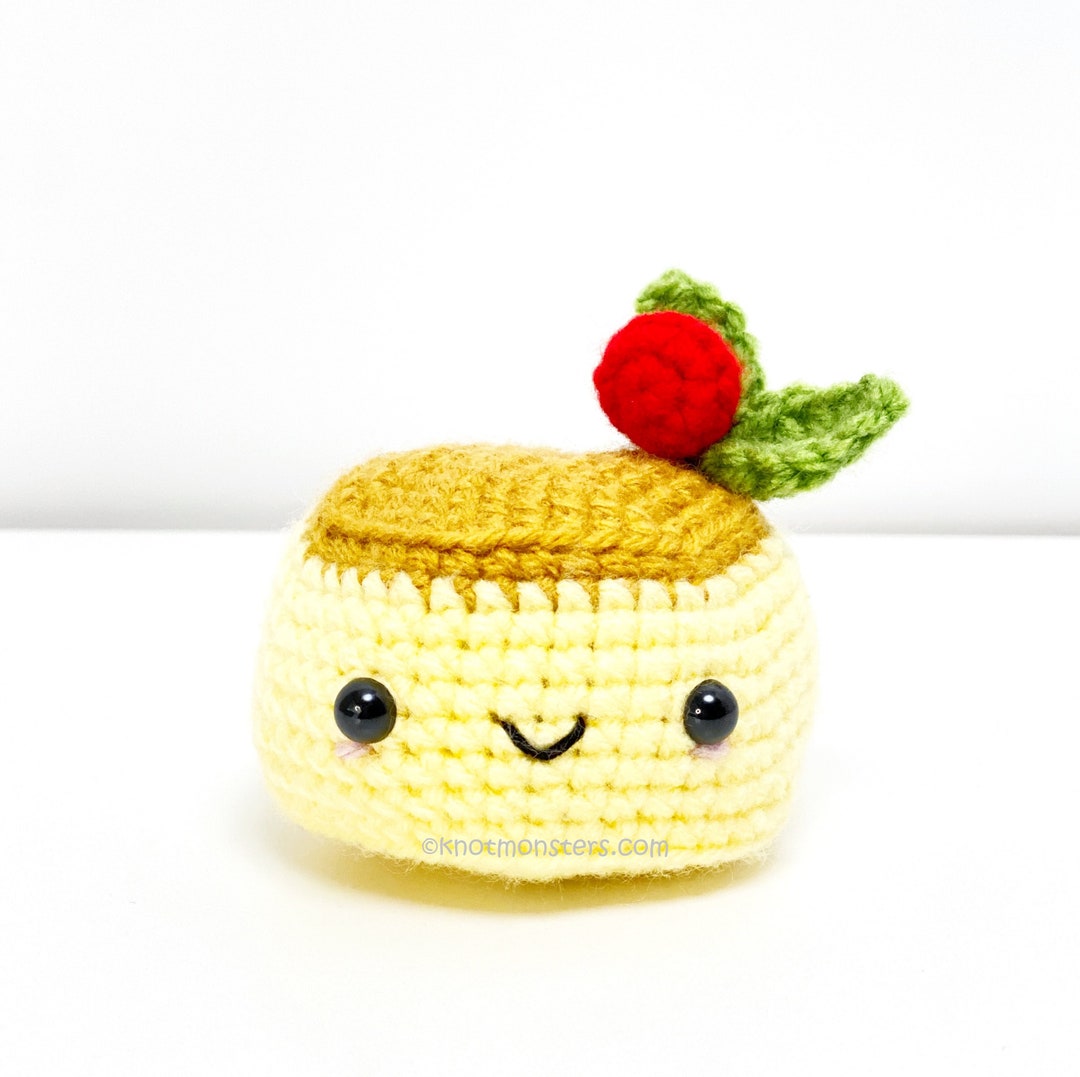 Flan Pastry Crochet Pattern! PATTERN ONLY! PDF Download Amigurumi ...