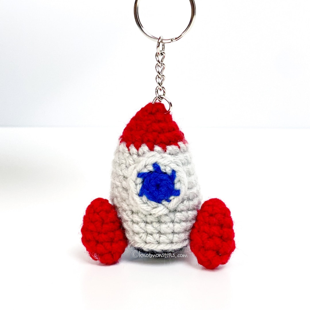 Rocket Ship Keychain Crochet Pattern! PATTERN ONLY! PDF Download ...