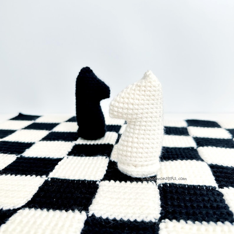 Chess Set Crochet Pattern Bundle! EBOOK PDF Knotmonsters Amigurumi How ...