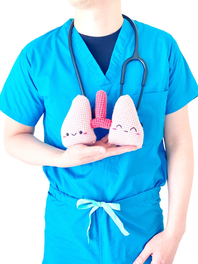 Anatomical Lungs Crochet Pattern PATTERN ONLY Instant | Etsy