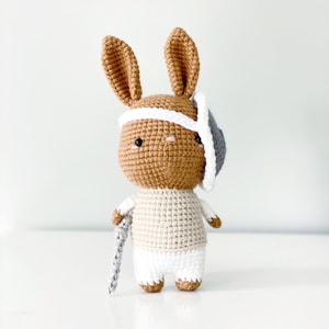 Fencing Bunny Rabbit Crochet PATTERN ONLY Pdf Instant DOWNLOAD ...