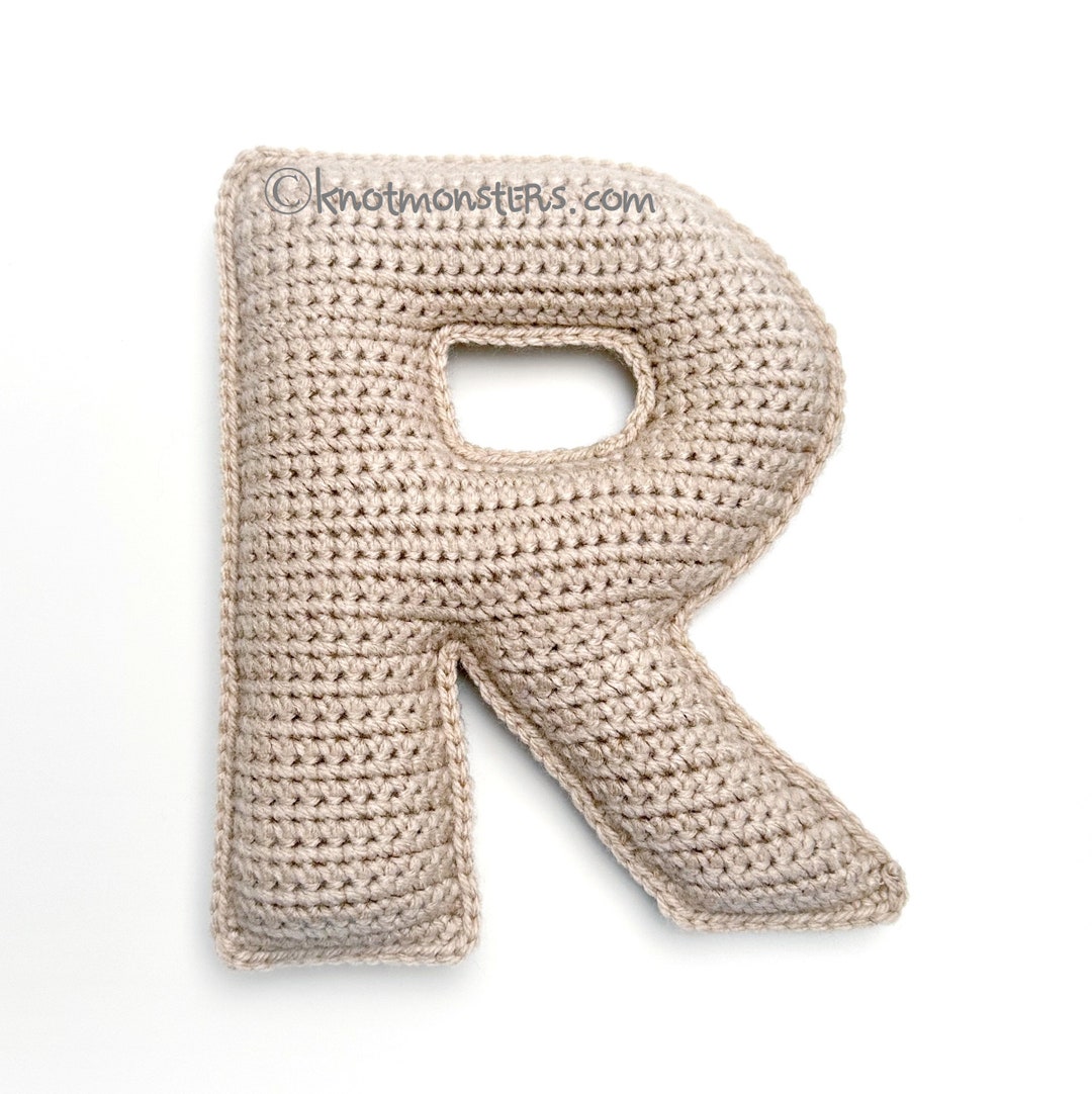 Letter R Crochet PATTERN ONLY! PDF Download Amigurumi Instructions ...