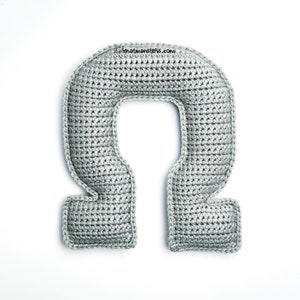 25 Greek Letters Crochet Pattern Bundle! EBOOK PDF Knotmonsters ...