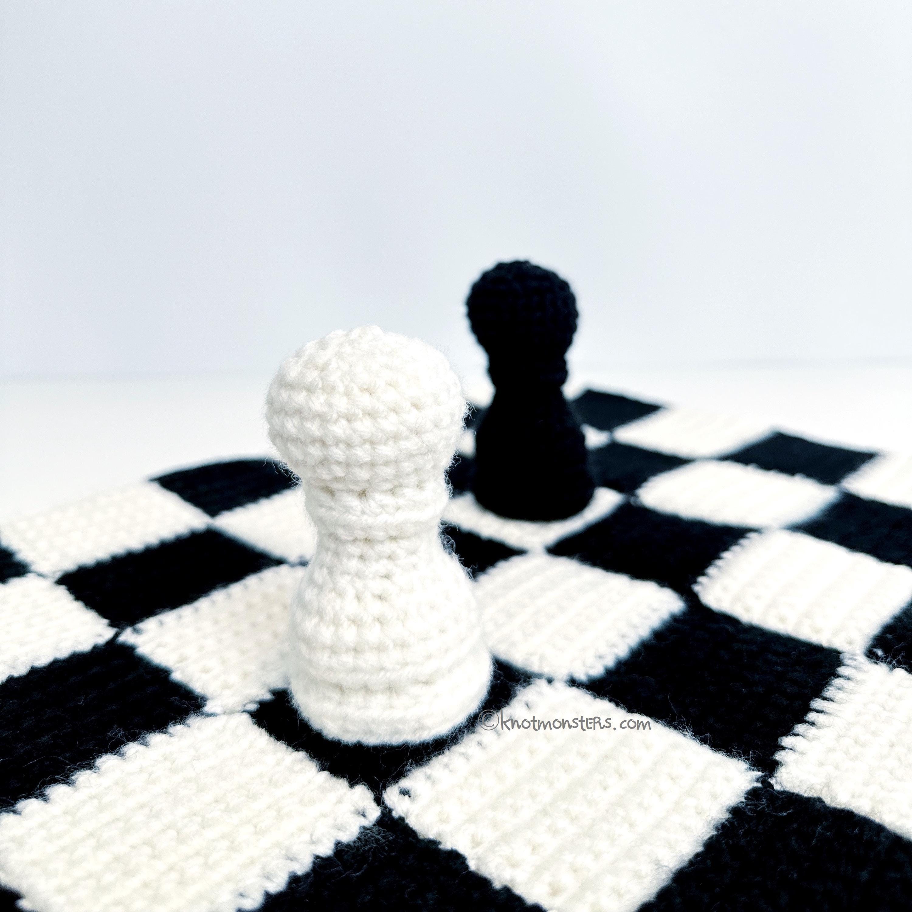 Chess Set Crochet Pattern Bundle! EBOOK PDF Knotmonsters Amigurumi How ...