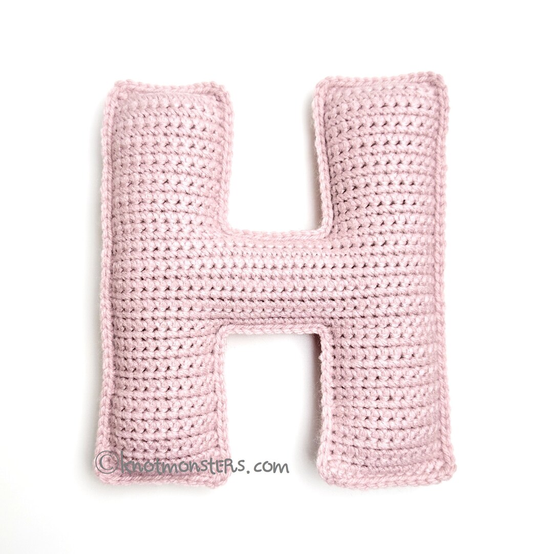 Letter H Crochet PATTERN ONLY! PDF Download Amigurumi Instructions ...