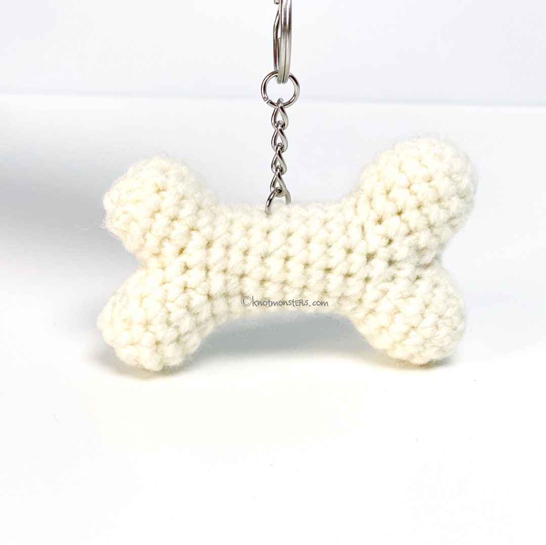 Bone Keychain Crochet PATTERN ONLY! PDF Download Amigurumi Beginner ...