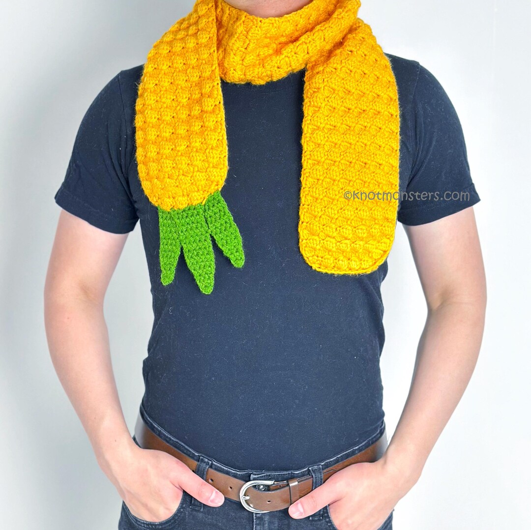 Pineapple Scarf Crochet Pattern! PATTERN ONLY! PDF Download Amigurumi ...